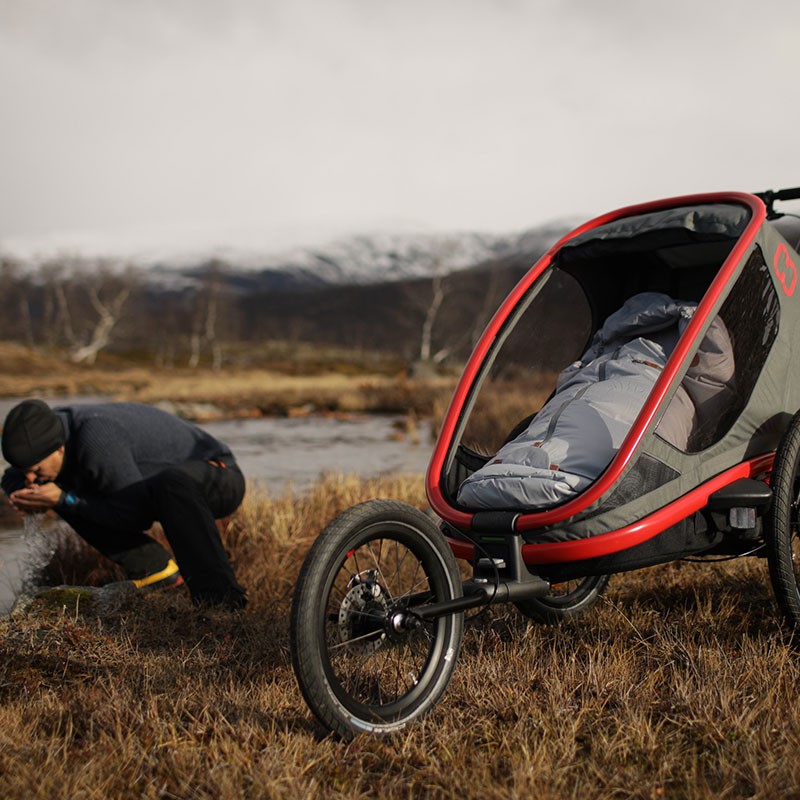 Hamax Outback jogger kit noir | 179.9 € - Culture Vélo