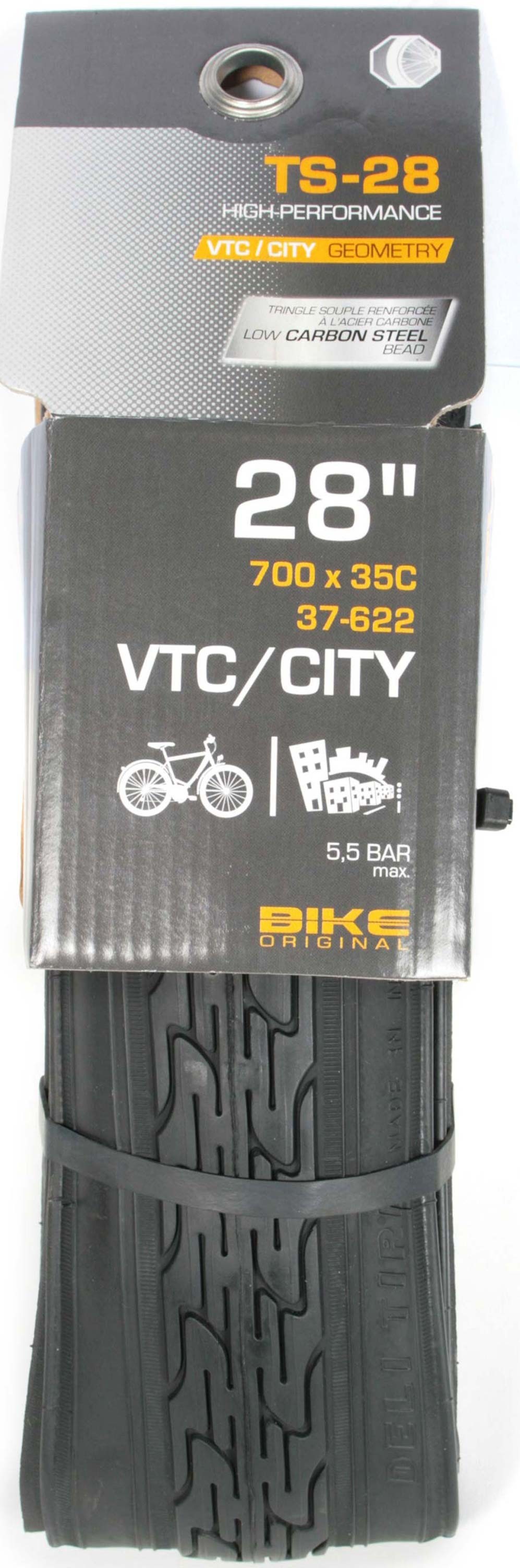 Bike Original Pneu vtc 700x35c tringles souples | 12.6 € - Culture Vélo